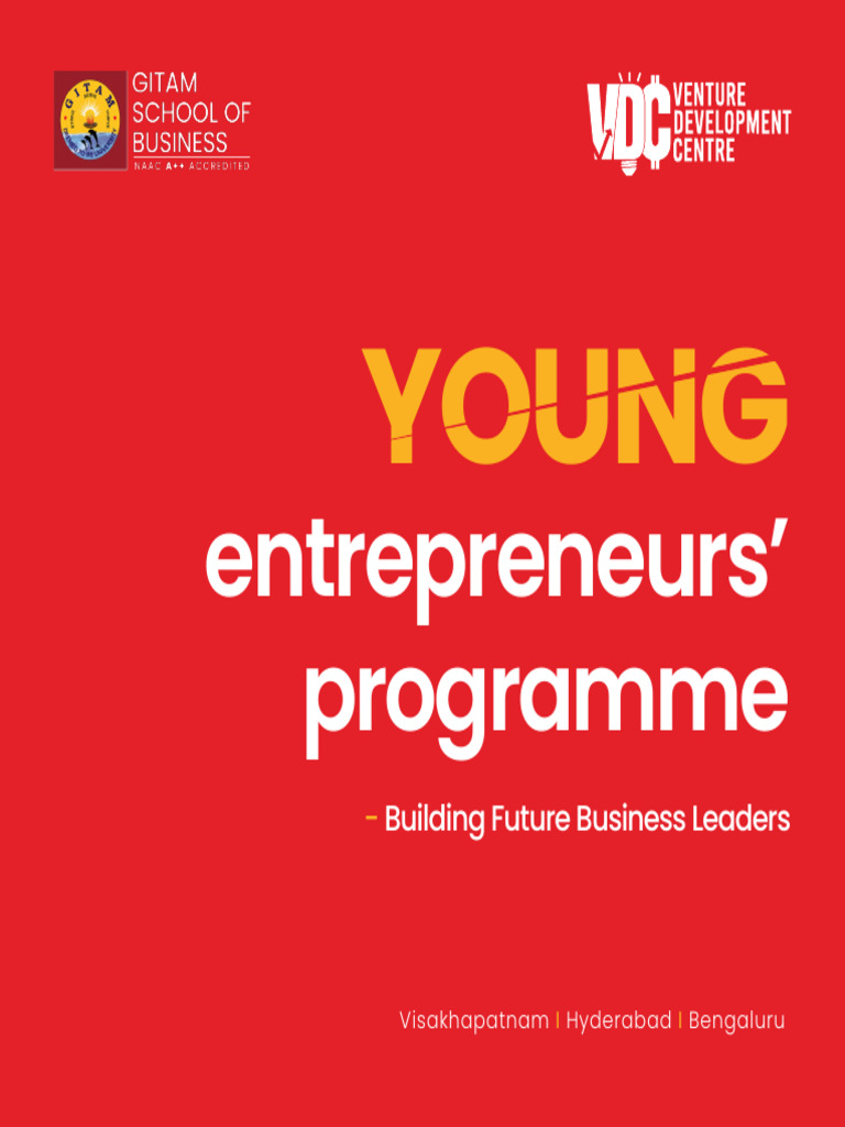 Young Entrepreneurs Program (YEP) | PDF | Entrepreneurship | Creativity