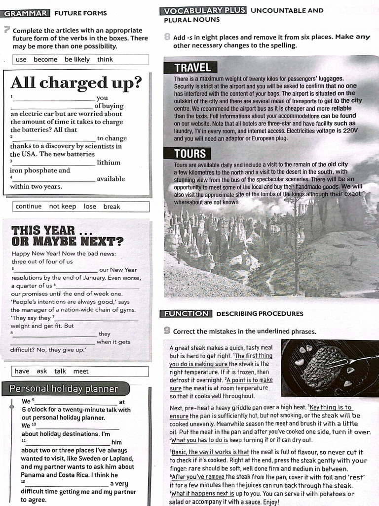 Review U3-4 Future Forms Ex7 | PDF