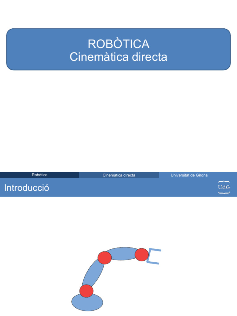3-Cinematica - Directa (NP) | PDF