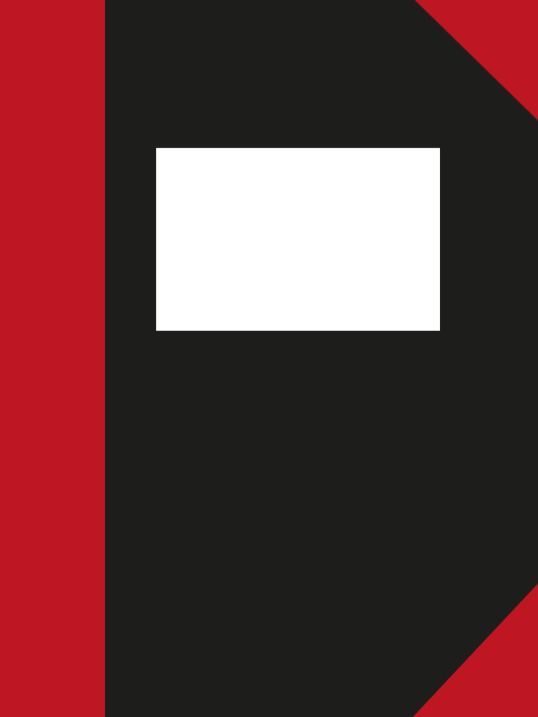 Black Cover Red Edges | PDF