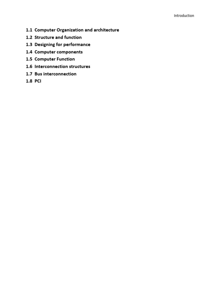 Introduction | PDF | Central Processing Unit | Input/Output