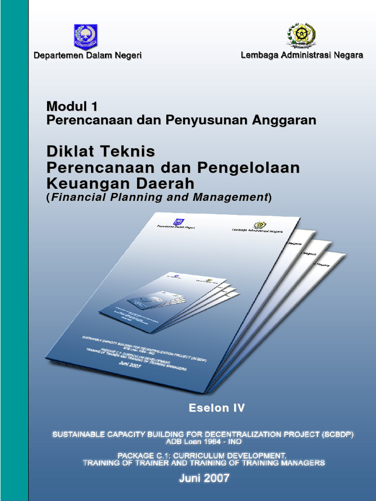 Modul 1 Eselon 4 Financial Planning and Management | PDF