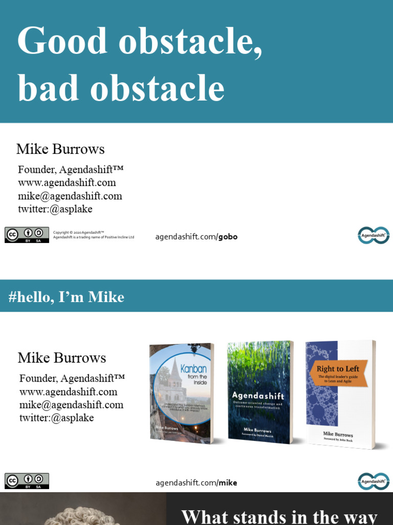Good Obstacle, Bad Obstacle | PDF | Social Psychology | Cognition