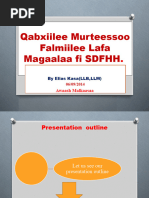 Qaboo Yaa'Ii Waldaa Waaqalii | PDF