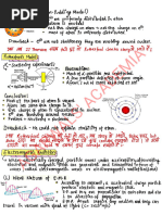 Periodic Table Short Notes | PDF | Periodic Table | Chemical Elements