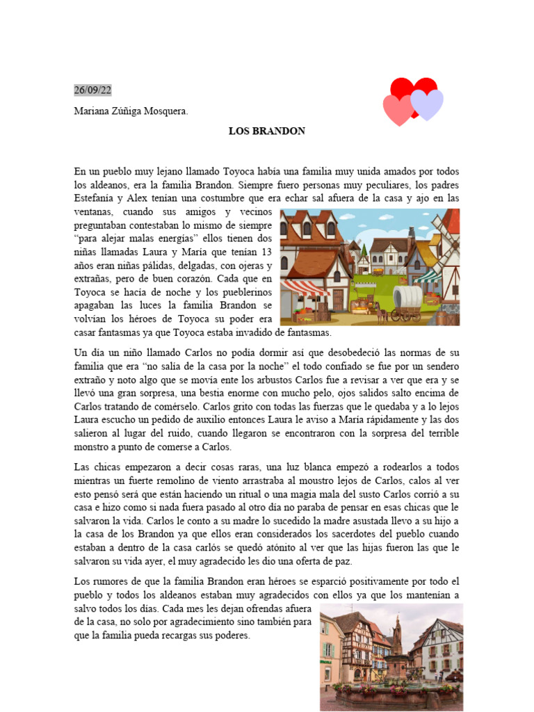 La Familia Brandon Mariana Zuñiga | PDF