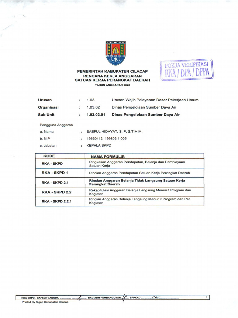 Rka 2020 | PDF