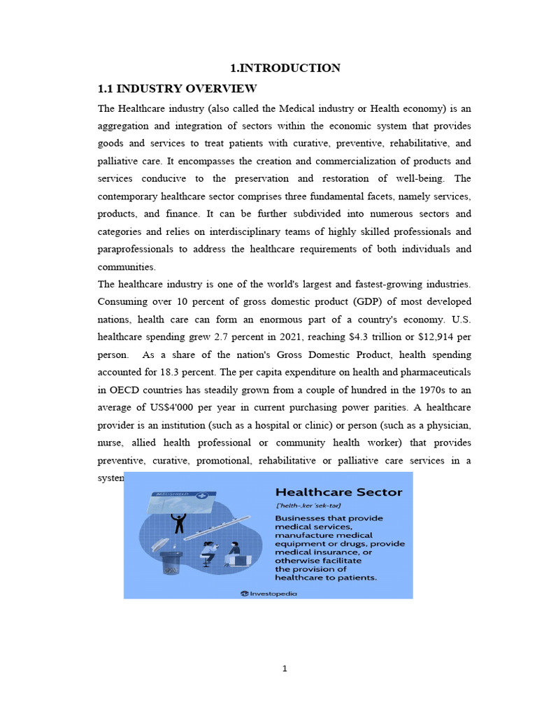 MM Project 111 | PDF | Healthcare Industry | Health Care