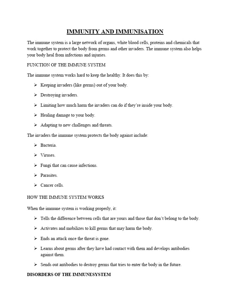 IMMU | PDF | Immune System | Lymphatic System