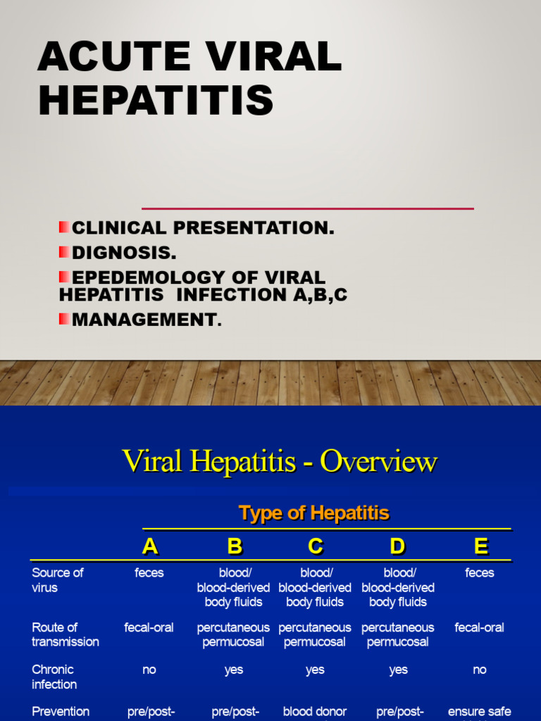 Viral Hepatitis For Nurses | PDF | Hepatitis | Immunology