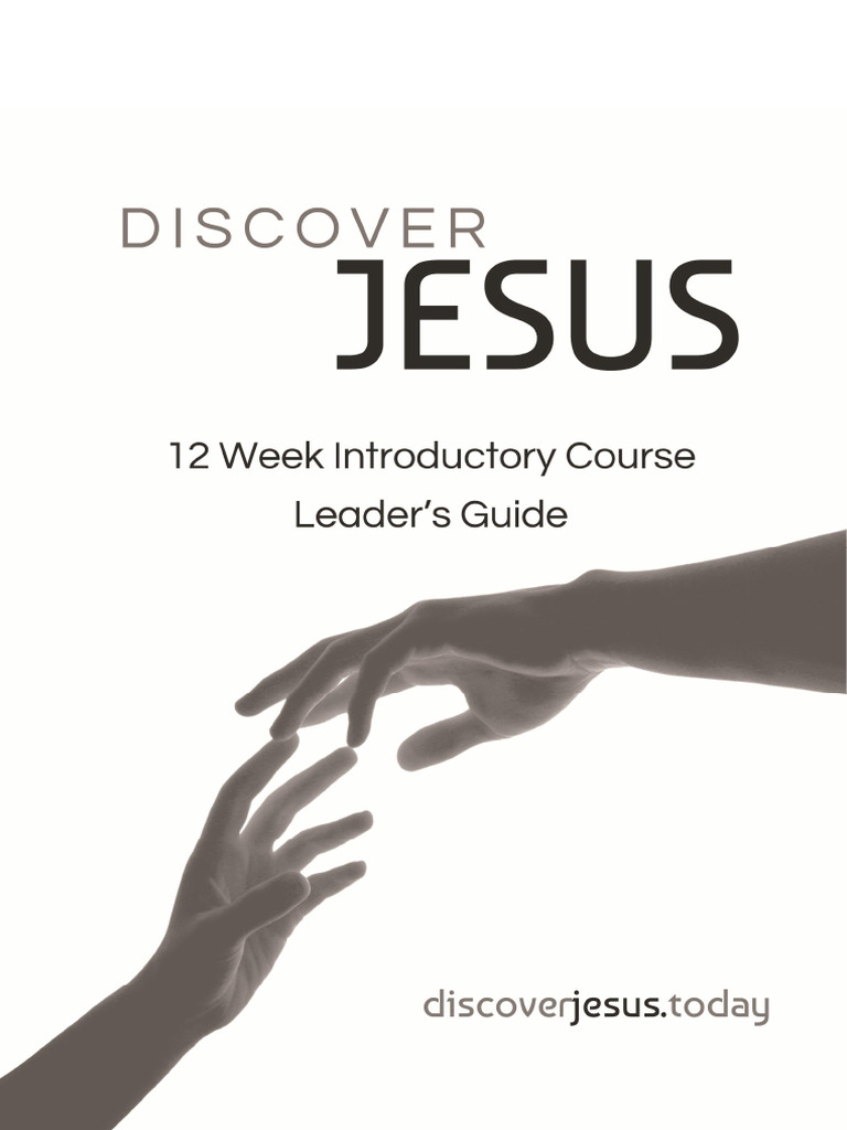 Discover Jesus - A Leader's Guide | PDF | Jesus | Mary, Mother Of Jesus