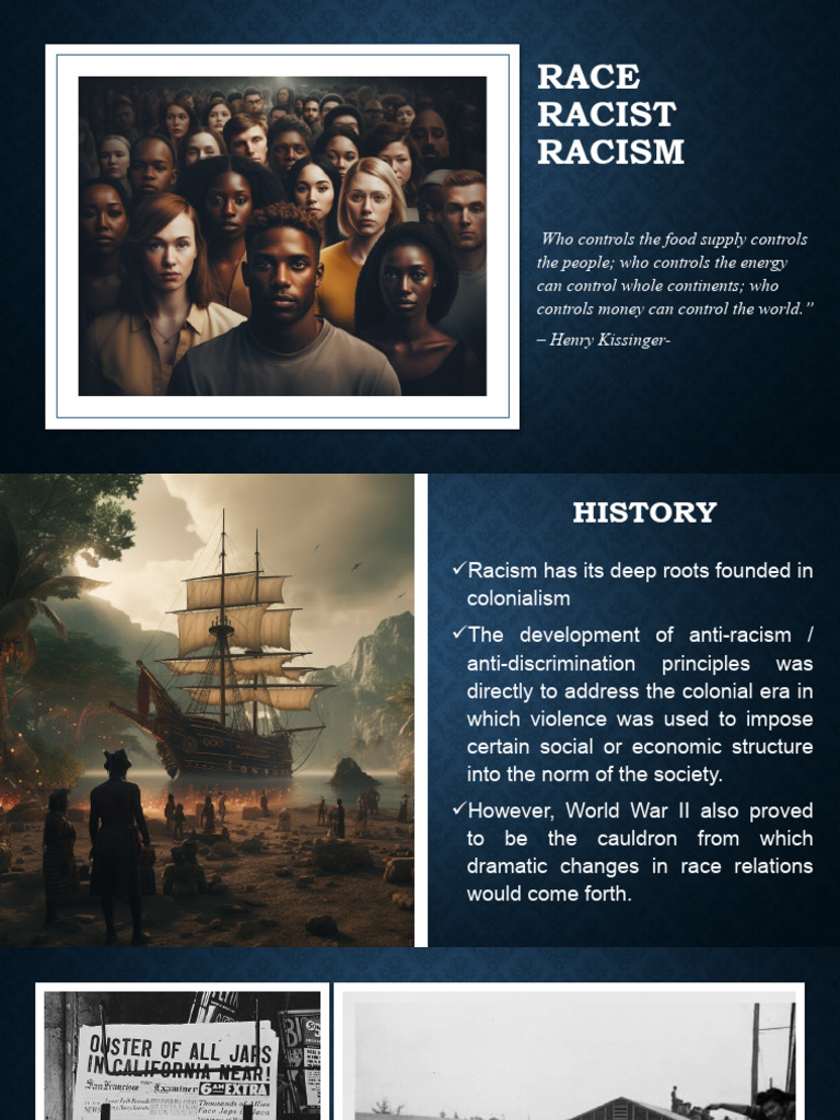 Race Racist Racism | PDF | Racism | Discrimination & Race Relations