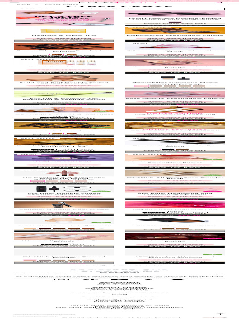 Cyber Craze HUDA BEAUTY | PDF | Body Art | Cosmetics