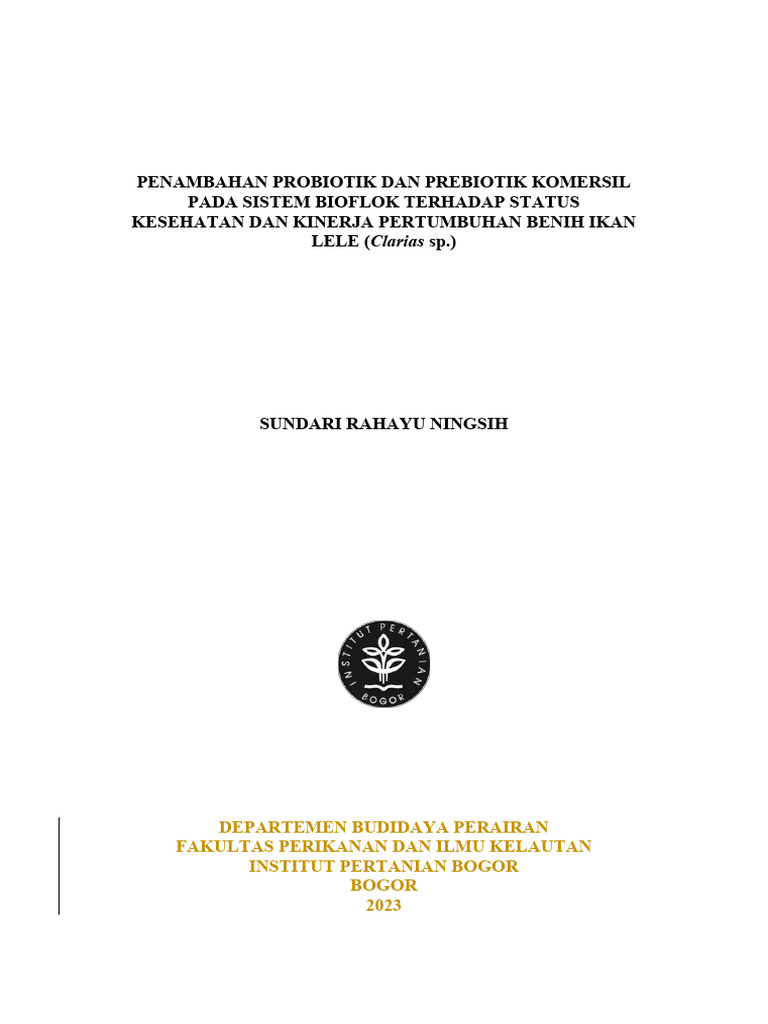 12-07-2023 - Rev by Mei - Sundari Rahayu Ningsih - C14190048 - SKRIPSI - Draf 1 | PDF ...