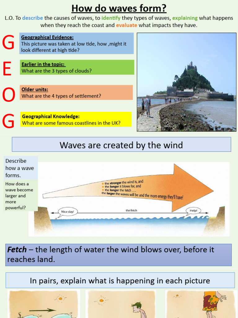 How Do Waves Form | PDF | Coast | Beach