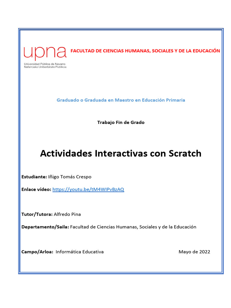 Scratch | Descargar gratis PDF | Aprendizaje | Scratch (lenguaje de programación)