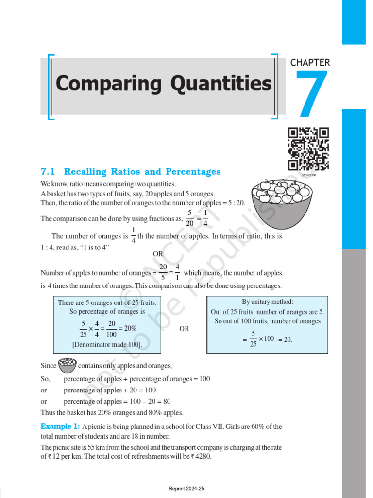 Comparing Ratios and Percentages in Math | PDF | Value Added Tax | Taxes