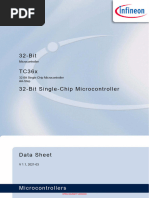 Infineon AURIX TC36x Addendum DataSheet v01 05 en | PDF | Central Processing Unit | Cpu Cache