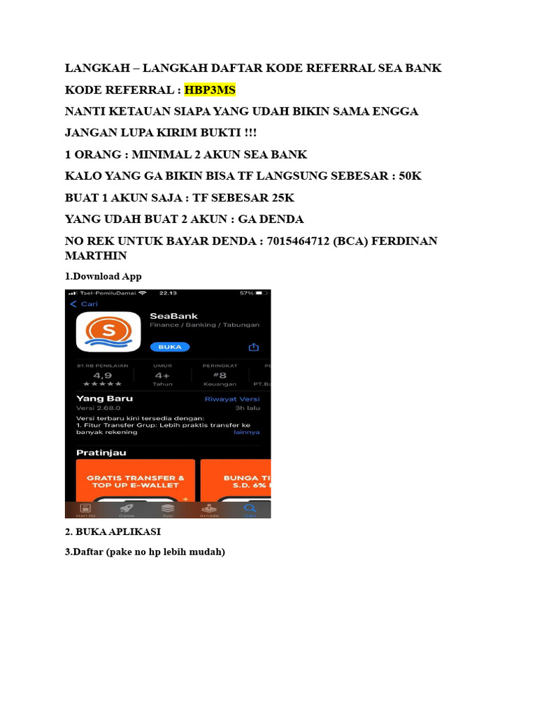 Langkah-Langkah Kode Referral | PDF | Ilmu Sosial