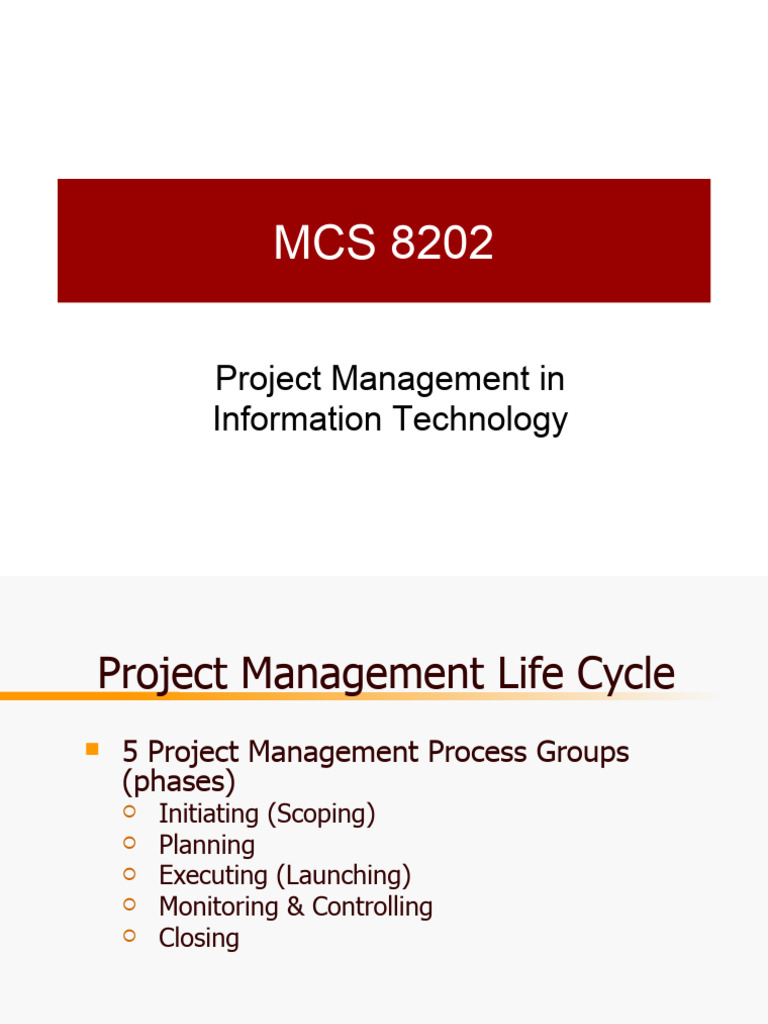 Lecture 3 - Project Life Cycle | PDF | Project Management | Computing