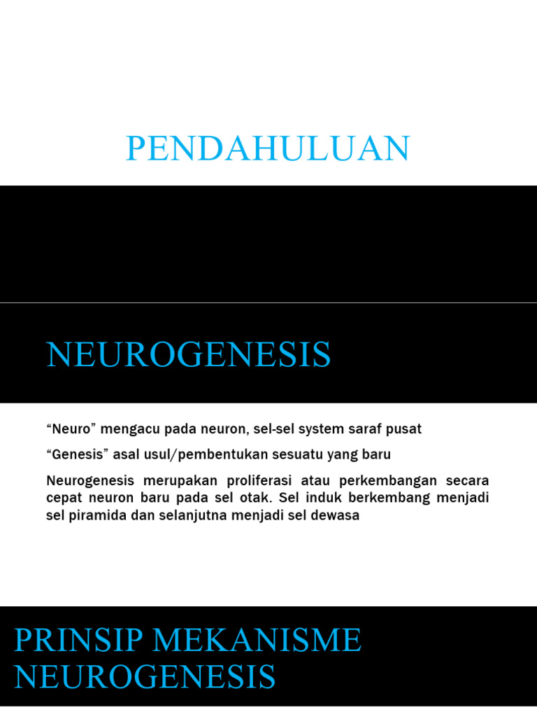 Proses Neurogenesis Pada Stroke Iskemik | PDF | Sains & Matematika