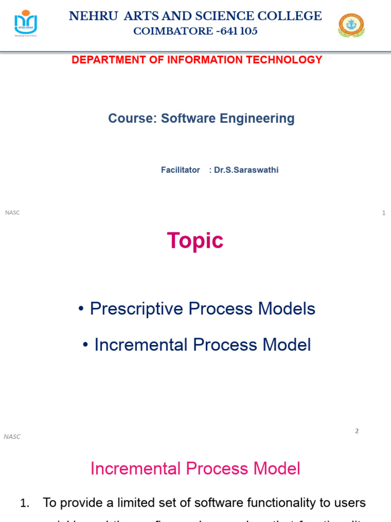 5.Prescriptive Process Models.pptx | Download Free PDF | Software Development Process | Software