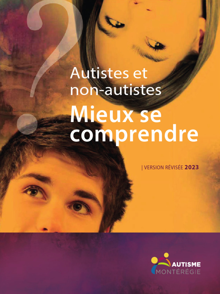 Comprendre l'autisme ensemble | PDF | Trouble du spectre de l'autisme ...