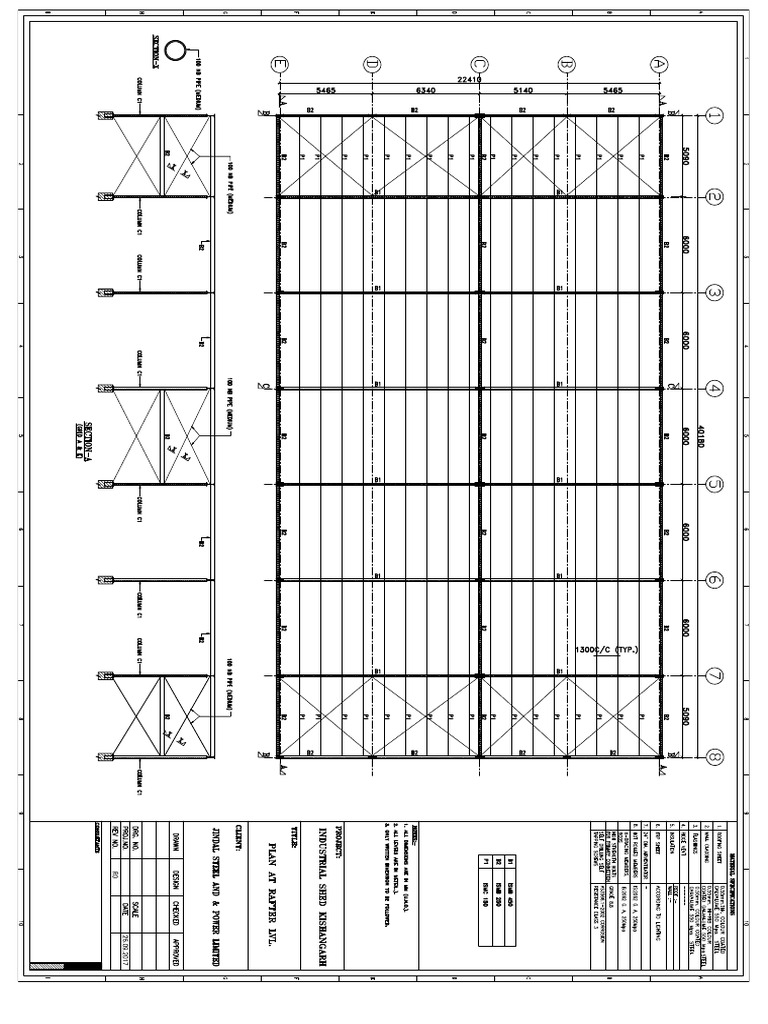 Plan at Rafter Lvl. | PDF