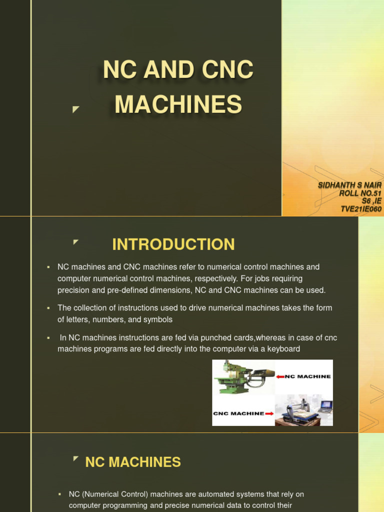 NC & CNC | PDF | Numerical Control | Machining