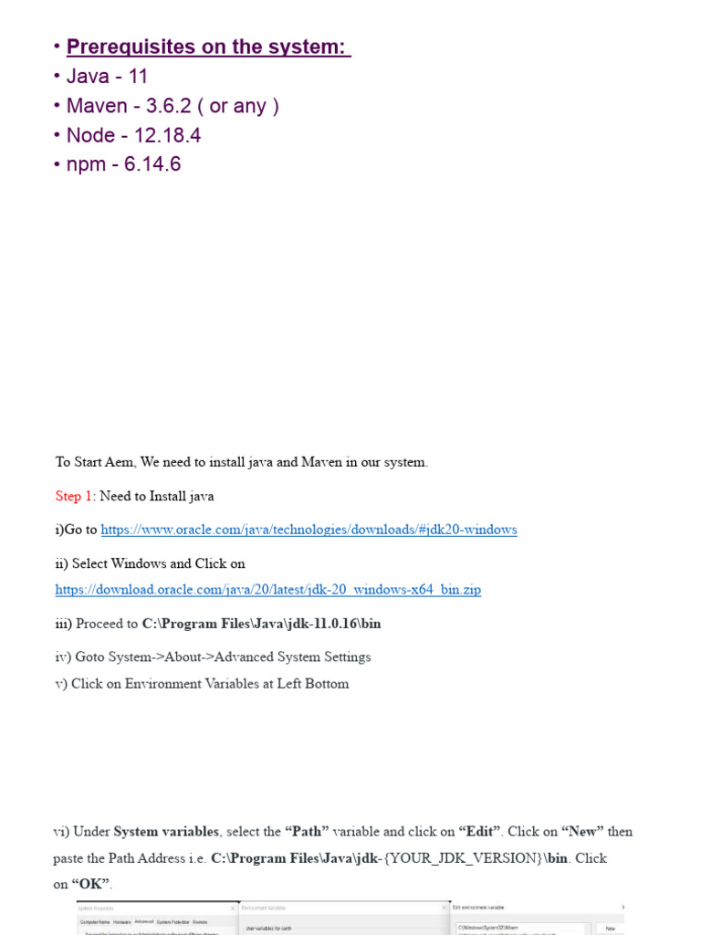 AEM Training Day-1 | PDF | System Software | Computing