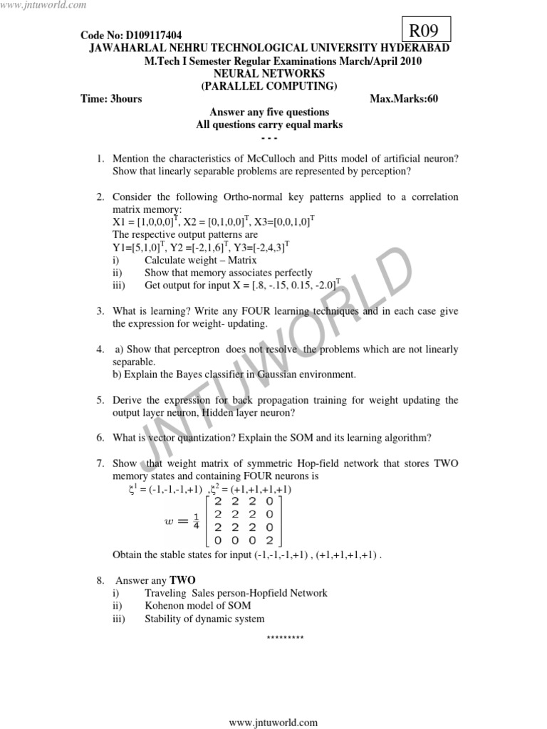 09-Neural Networks | PDF | Artificial Neural Network | Artificial Intelligence