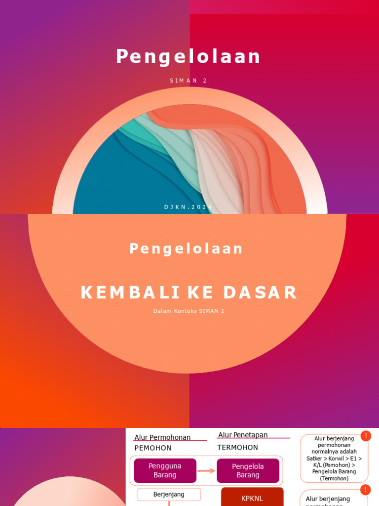 3 - SIMAN v2 Modul Pengelolaan | PDF