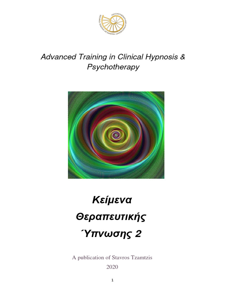 Hypnotherapy Scripts Inductions Deepeners | PDF