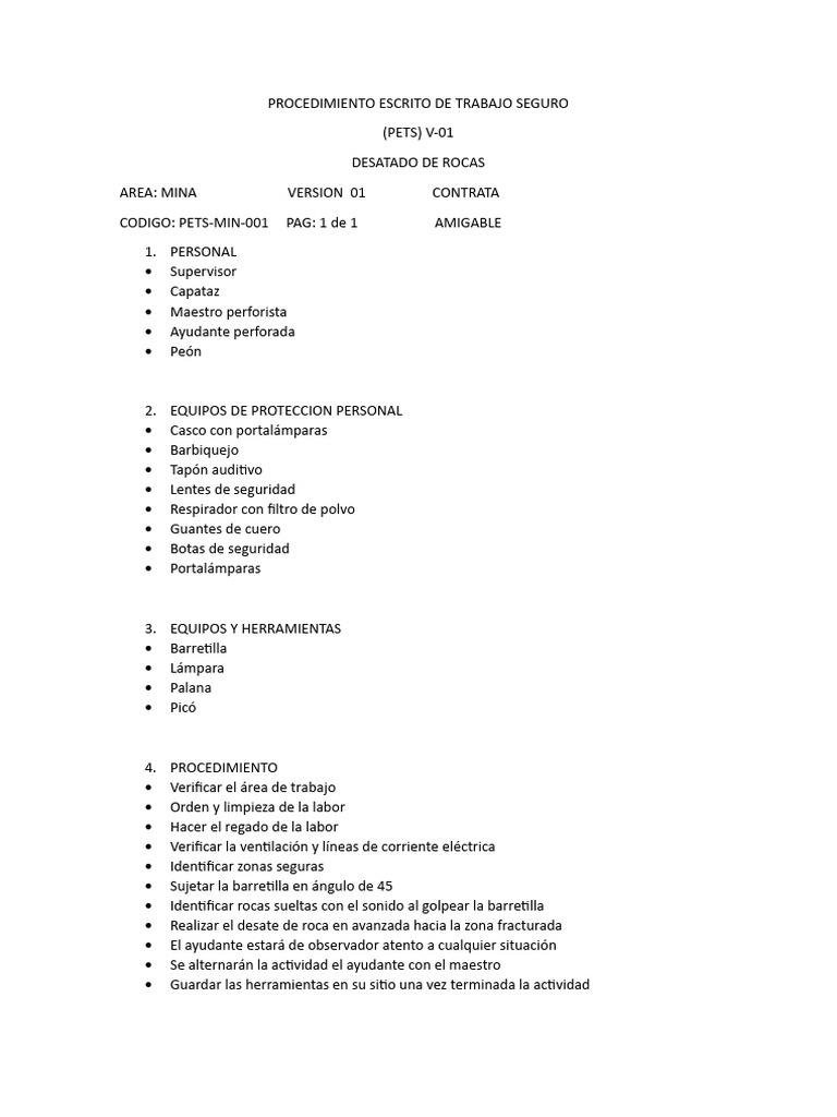 Taller 9. Introducción A Estándares y PETS Daniel Barbachan Sulca | PDF