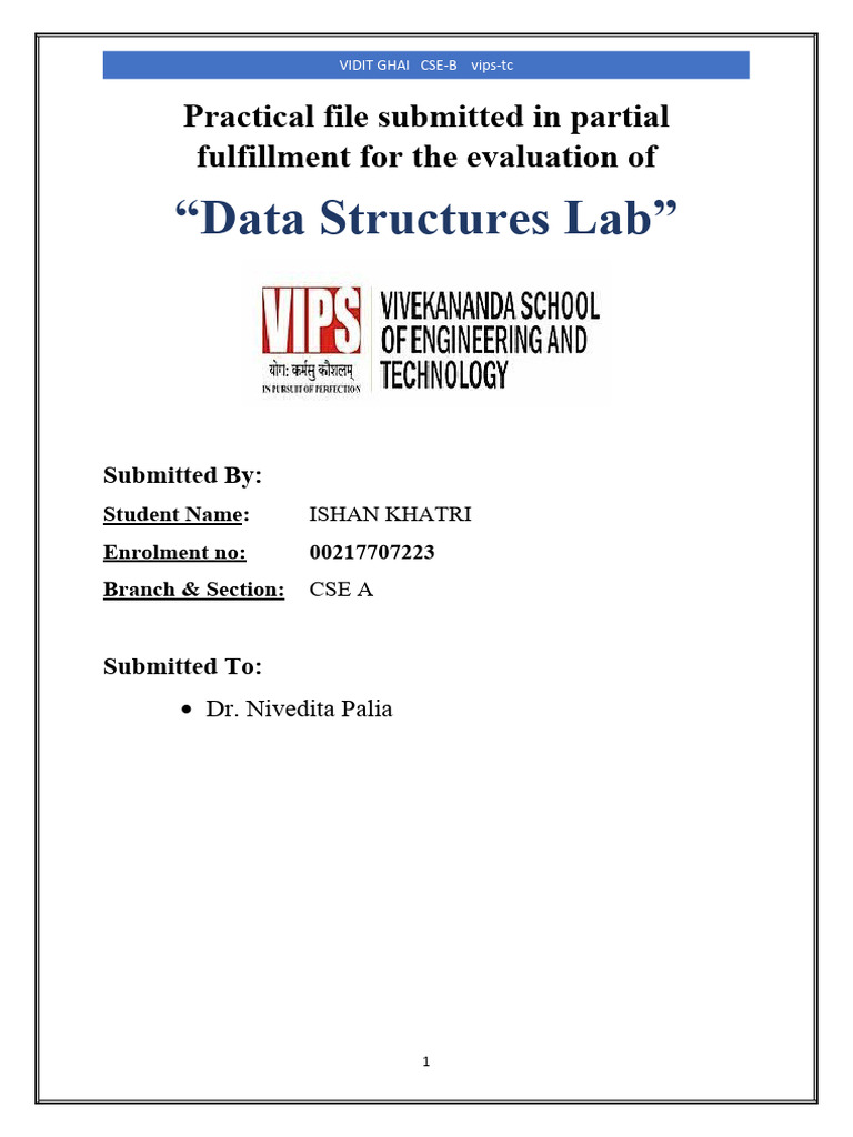 Final Ds Lab File | PDF | Queue (Abstract Data Type) | Software Engineering Final Ds Lab File | PDF | Queue (Abstract Data Type) | Software Engineering