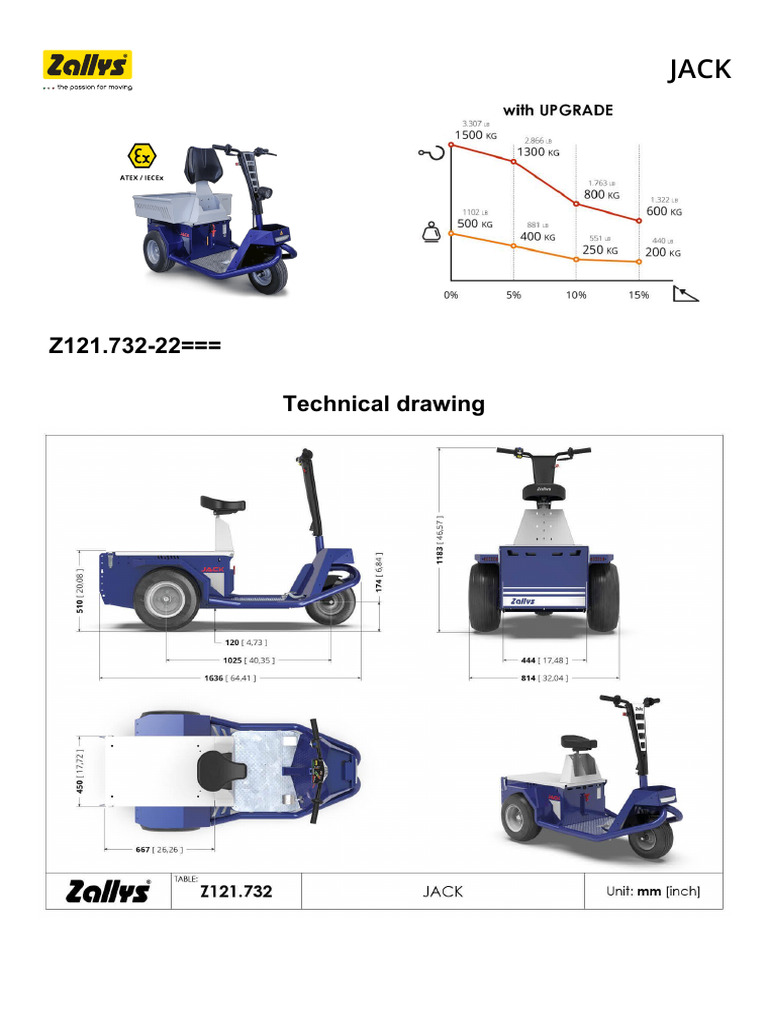 Jack - Technical Data | PDF | Electrical Engineering | Manufactured Goods