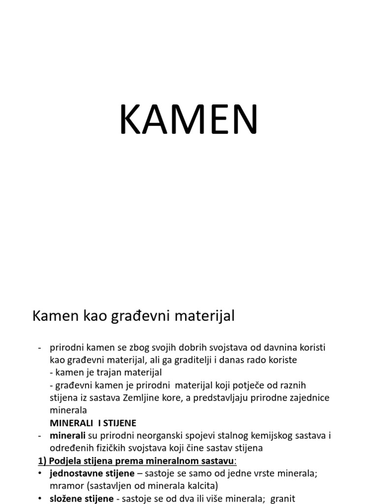 Kamen | PDF