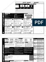 Lancer Rules Quick Reference Guide | PDF | Naval Mine