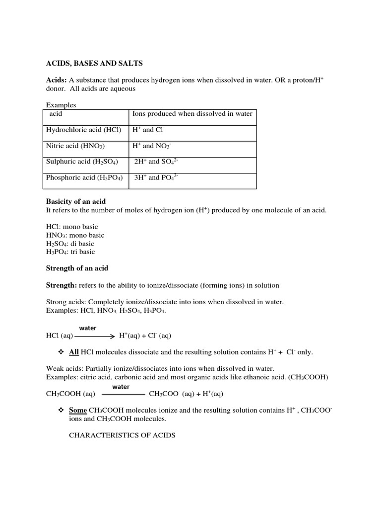 ACIDS,BASES,ALKALI NEW | PDF | Hydroxide | Acid