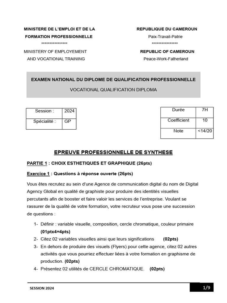 Epreuve Profesionnelle de Syntèse | PDF | Internet | Internet et Web