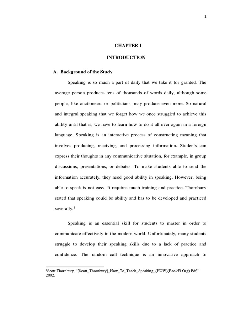 Enhancing Speaking Skills with Random Call | PDF | Fluency | Learning