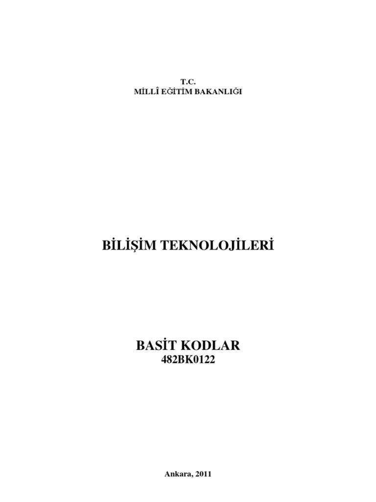 PT 02 Basit Kodlar 482BK0122 | PDF