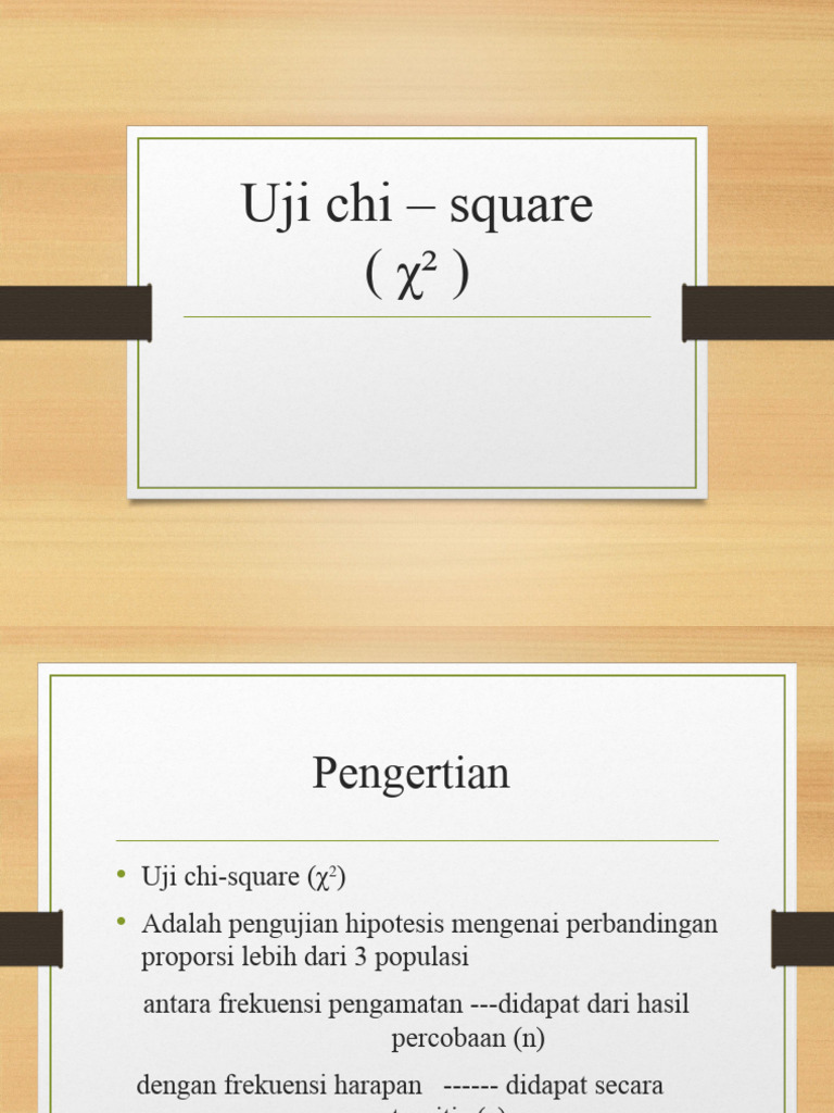 Uji Chi Square-Contoh Soal 3 | PDF