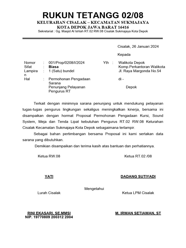 Proposal RT 02 | PDF