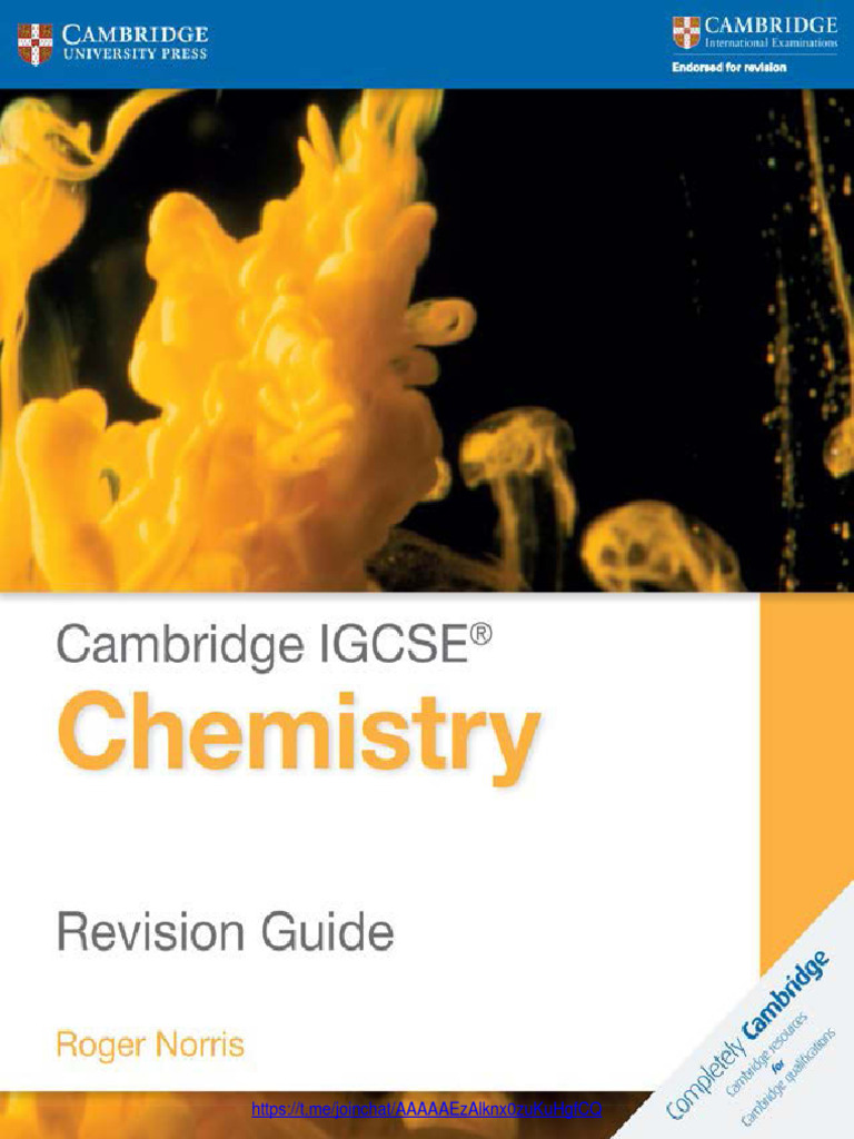 Cambridge Igcse Chemistry Revision Guide - Public | PDF | Gases | Liquids