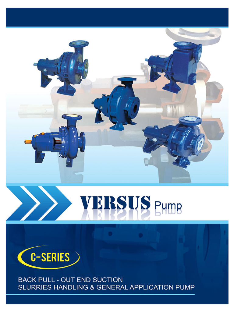 Katalog Versus Pump New | PDF