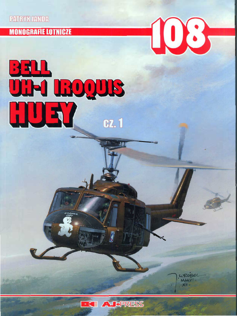 UH-1 - monografie-lotnicze-108-bell-uh-1-iroquis-huey-cz-1 | PDF