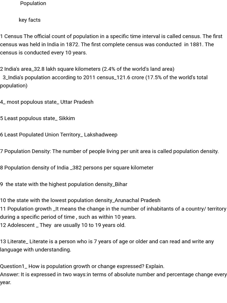 Population 1 1 | PDF