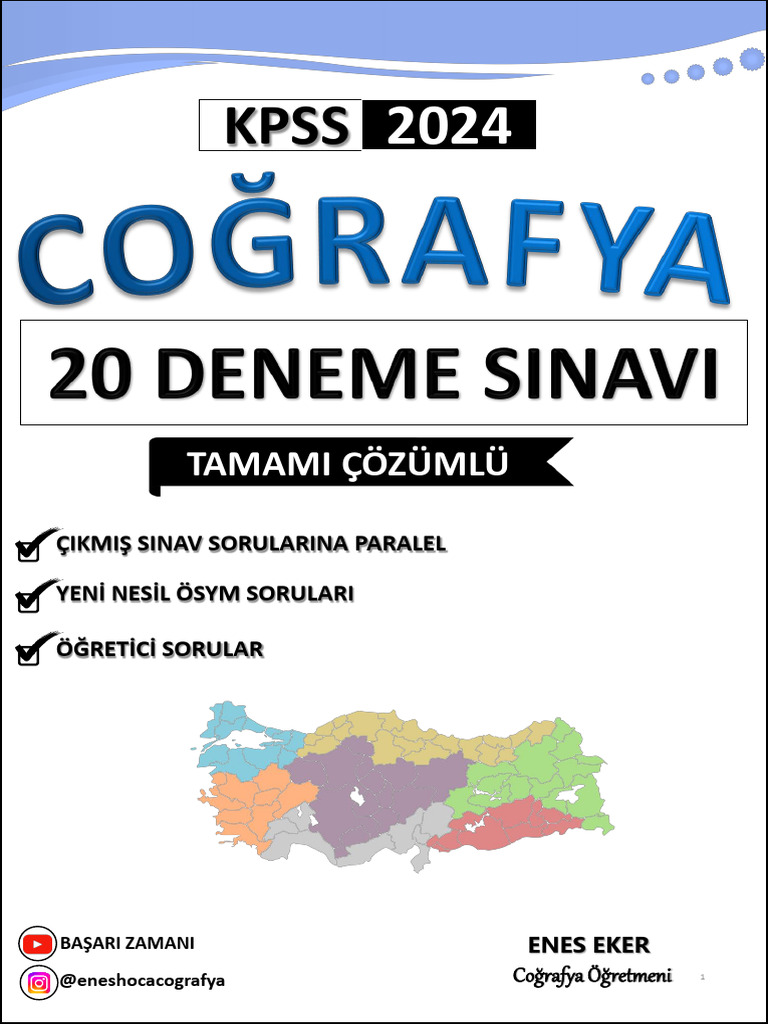 KPSS 20'li̇ Deneme Sinavi | PDF