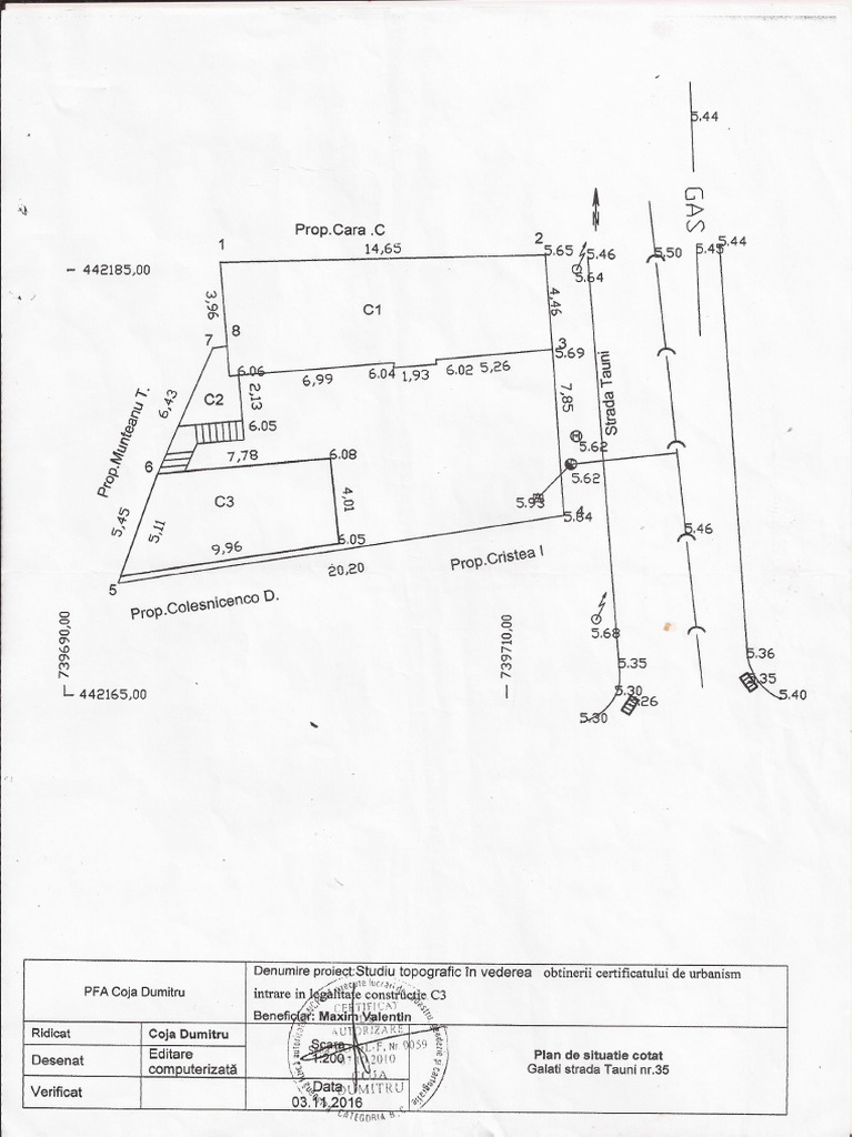 Plan de Situatie | PDF